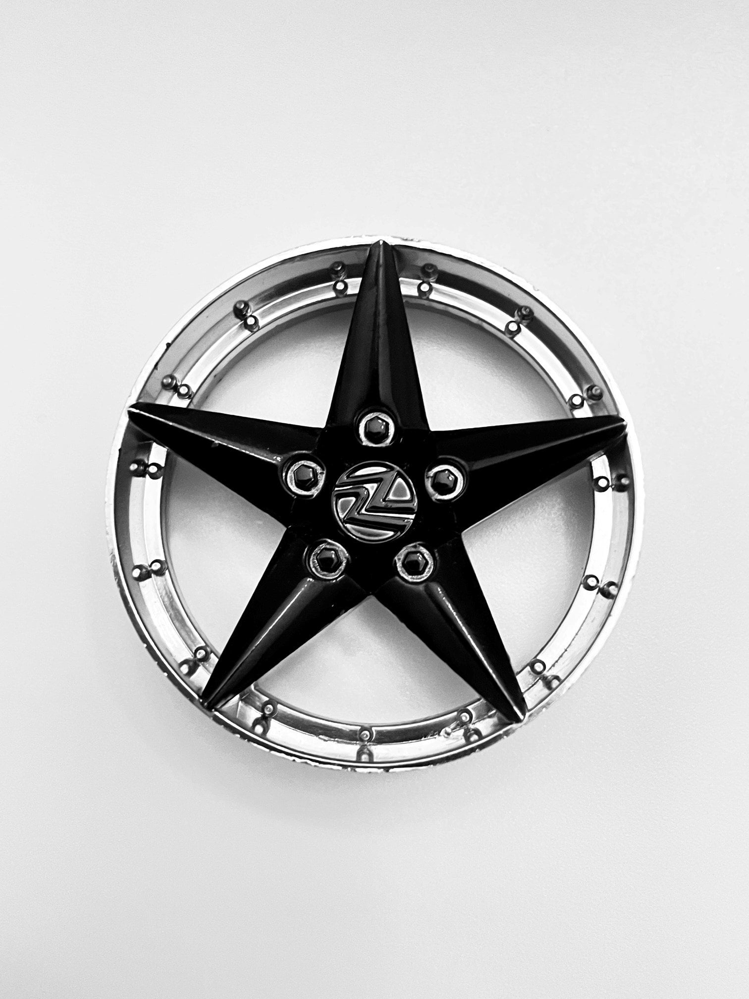 Lone Star Rims Black Set - Small Front/Large Rear | Ridemakerz - Online