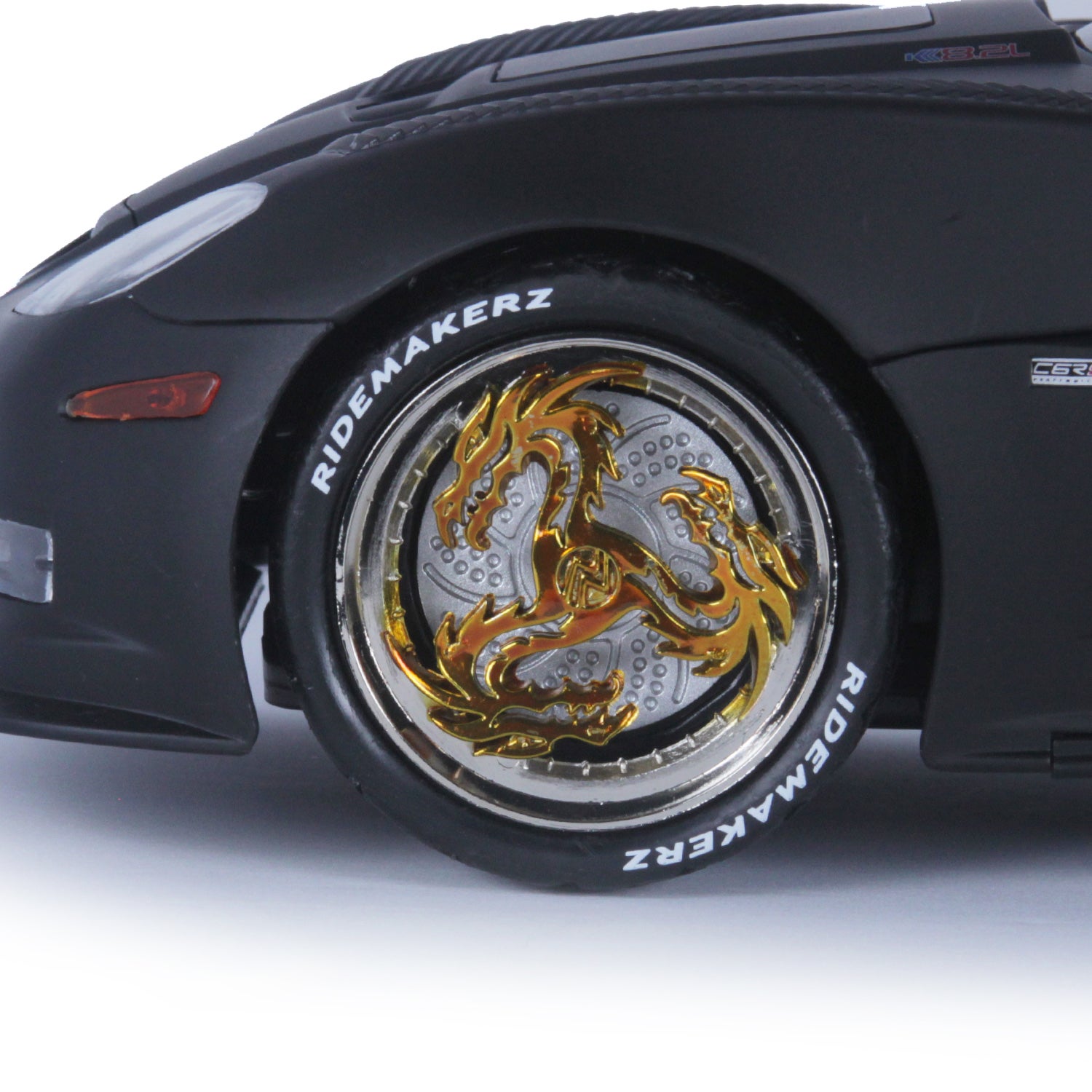Dragon Rims Gold Set - Small Front/Large Rear | Ridemakerz - Online