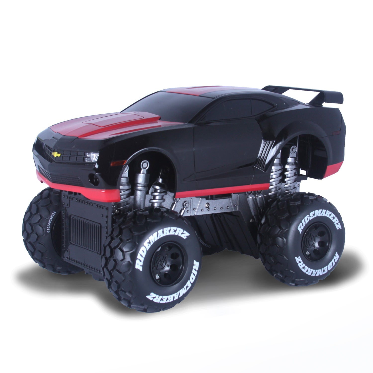 Chevrolet Camaro - Black/Red - R/C Monster Kit | Ridemakerz - Online