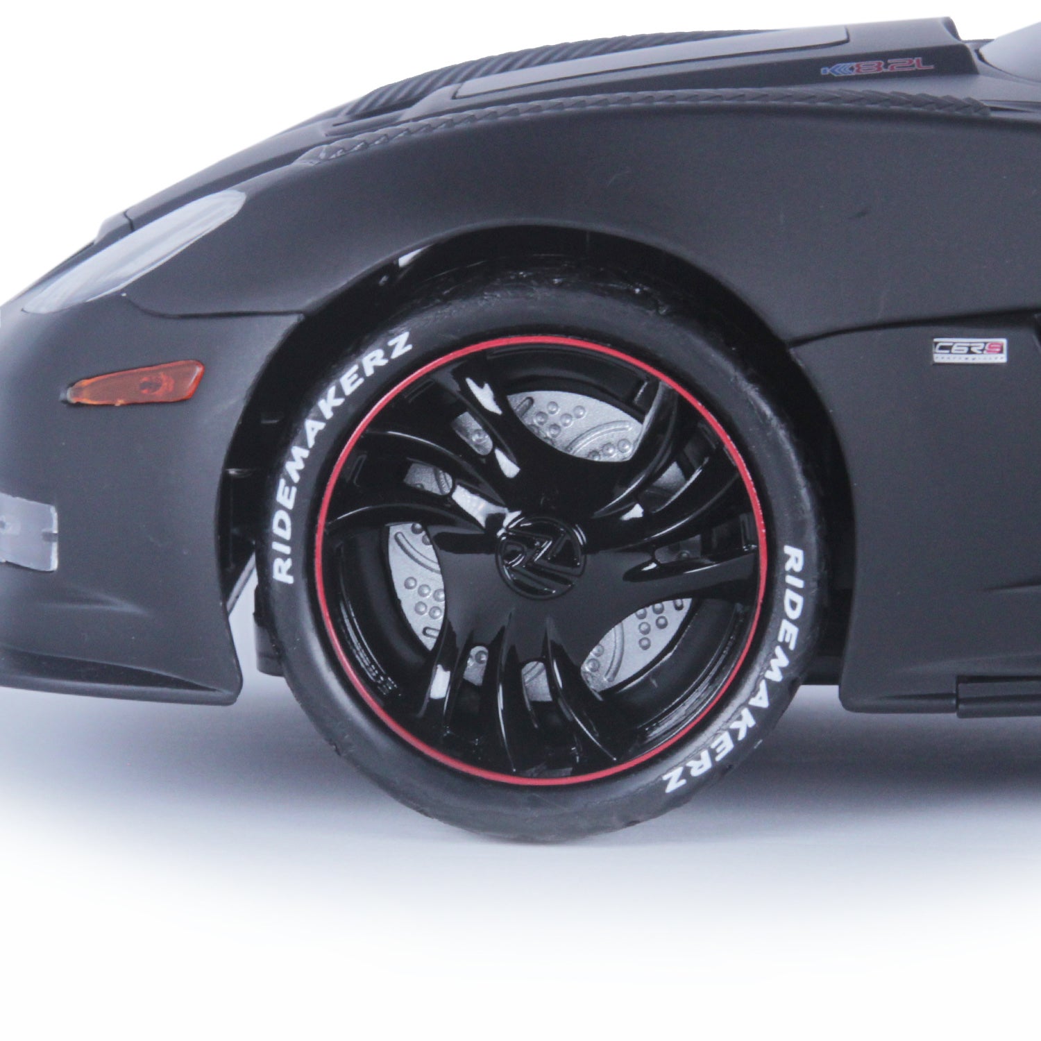 Cyclone Rims Black/Red Ring Set - Large Front/Large Rear | Ridemakerz ...