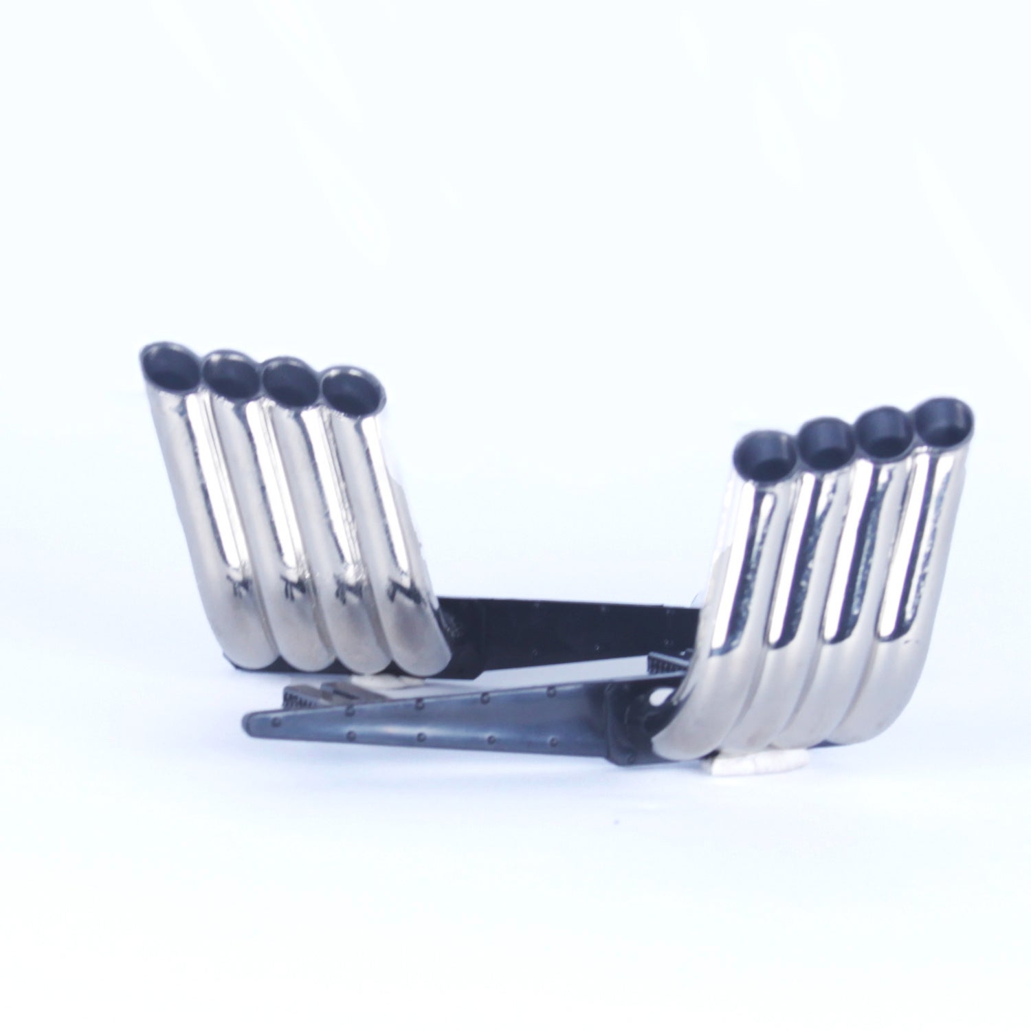 Quad Side Pipes Chrome | Ridemakerz - Online