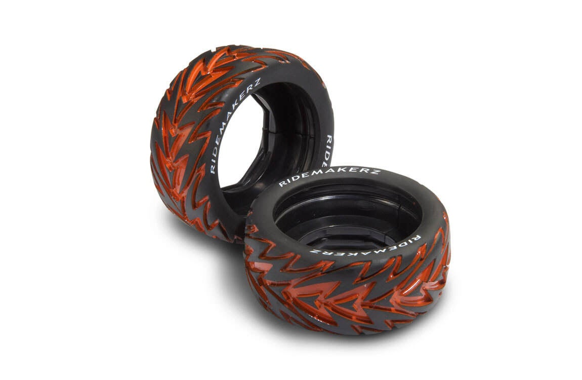 Boltz Orange Tires - Large Front | Ridemakerz - Online