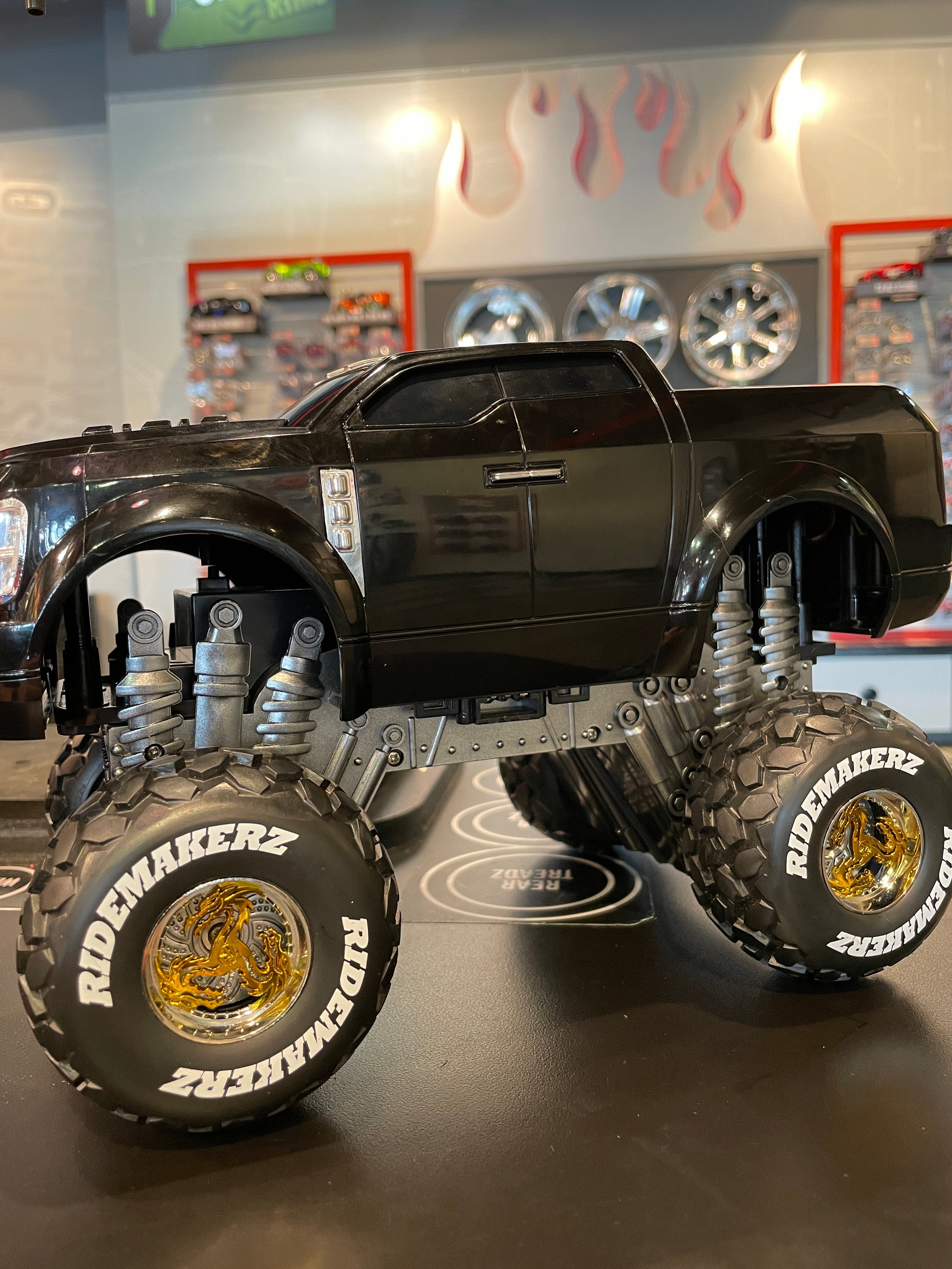 Dragon Rims Gold Set - Monster | Ridemakerz - Online